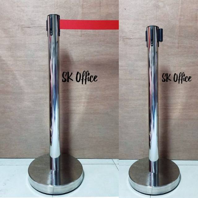 Jual Tiang Antrian Pembatas Antrian Railing Stand | Shopee Indonesia