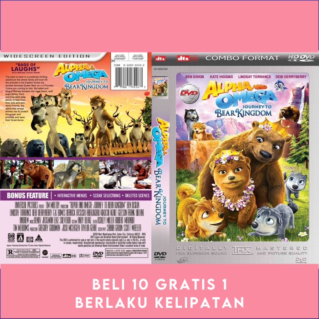 Jual Kaset Alpha & Omega Journey To Bear Kingdom - kartun | Shopee Indonesia