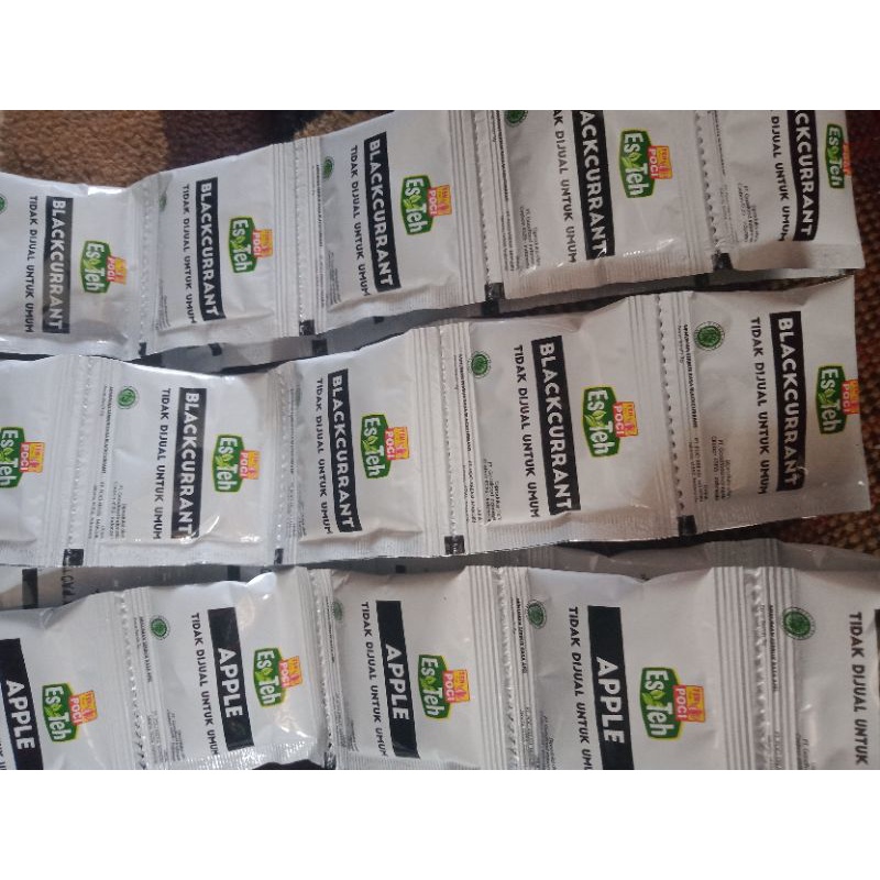 Jual Serbuk Teh Poci perasa rasa buah teh poci 10 sachet | Shopee Indonesia