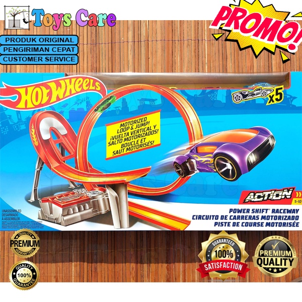 Jual HOTWHEELS POWER SHIFT RACEWAY TRACK SET - ORIGINAL MATTEL | Shopee ...