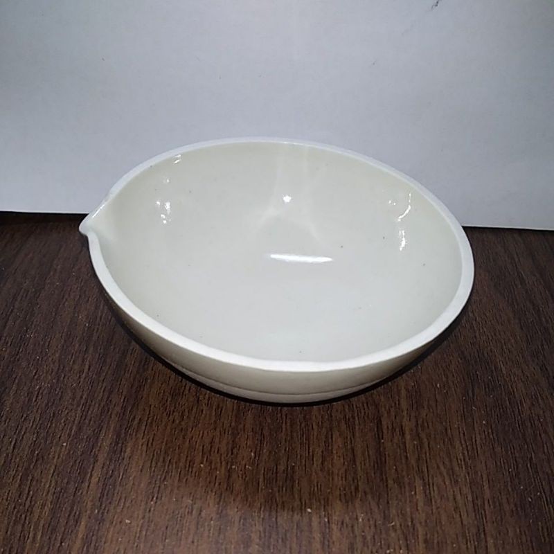 Jual cawan penguap porselen evaporating disk porclen 100 ml dan 125 ml ...