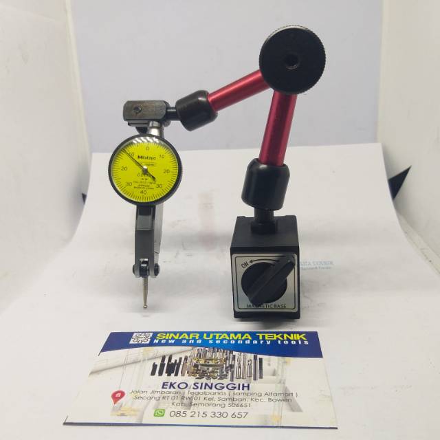 Jual Magnetic stand flexible mini Magnetik base stang dial dudukan dial mini | Shopee Indonesia