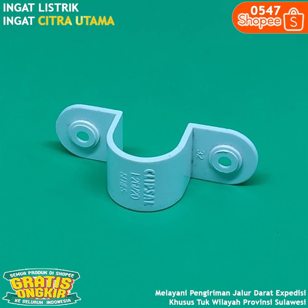 Jual SADEL PIPA CLIPSAL 20MM K0547 | Shopee Indonesia