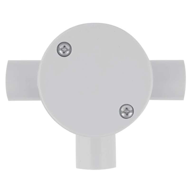 Jual TDUS CABANG 3 PUTIH 20MM T DUS C3 WHITE BOX KABEL TEE DUS LISTRIK ...