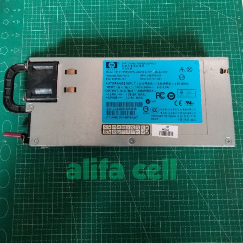 Jual PSU built up HP DPS-460EB A power supply 12v 38.3A adaptor 12v 38 ...