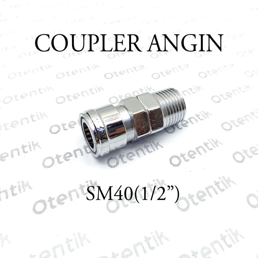 Jual COUPLER SM 40 DRAT LUAR - Kopler S40 / SAMBUNGAN SELANG KOMPRESOR ...