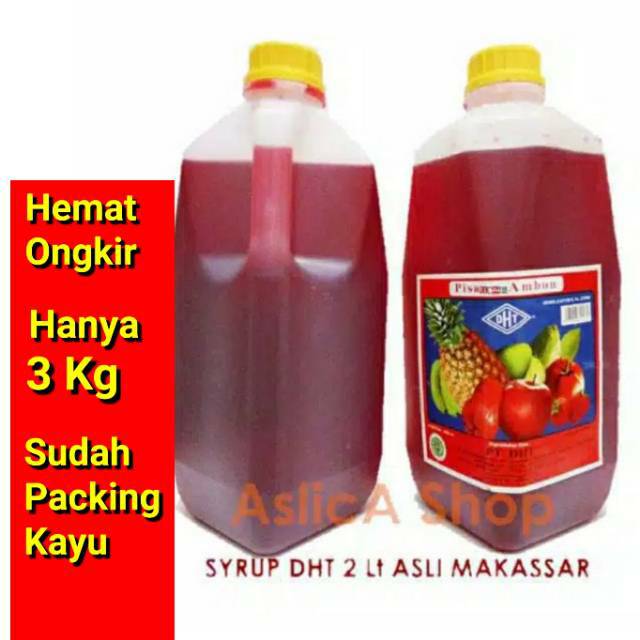 HEMAT ONGKIR - SYRUP DHT 2 LT ASLI KHAS MAKASSAR | Shopee Indonesia