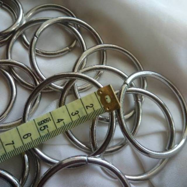 Ring O Nikel Besi Bulat / Besi Gantungan Nikel | Shopee Indonesia