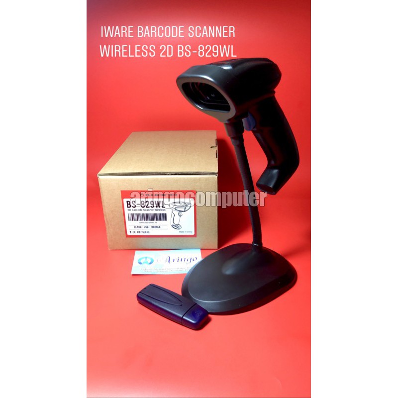 Printer IWare BARCODE SCANNER wireless 2D BS-829WL | Shopee Indonesia