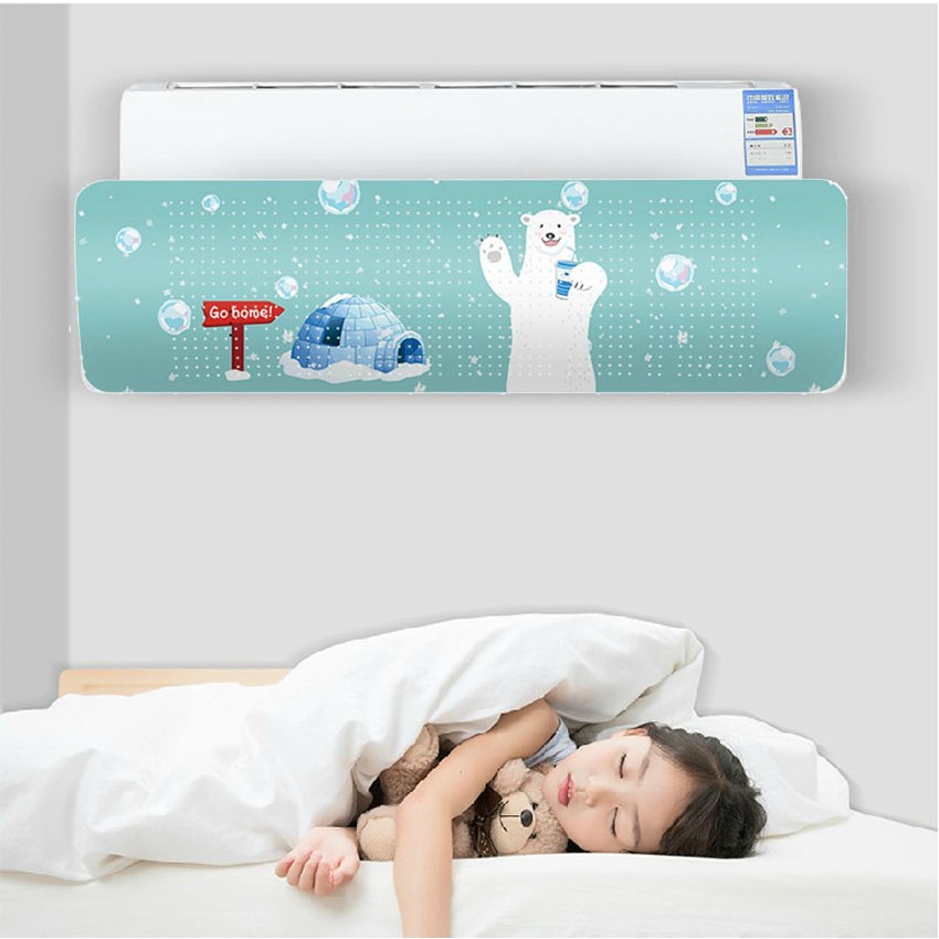 Jual Reflektor AC Plastik Penahan Angin Air Conditioner Deflector Cover ...