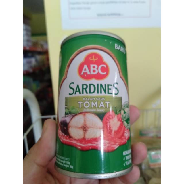 Jual Ikan kaleng ABC Sarden Sardines ABC 155Gr | Shopee Indonesia