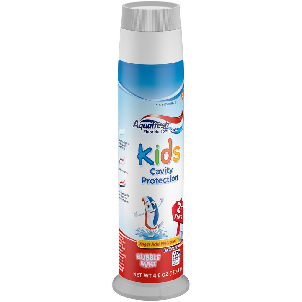 Jual Aquafresh Kids Cavity Protection Toothpaste Bubblemint | Shopee ...