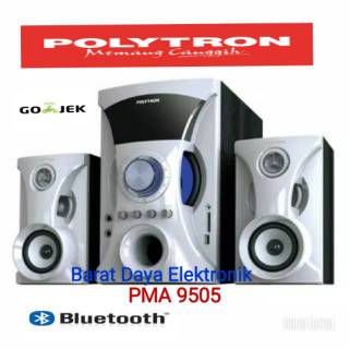 Jual SPEAKER AKTIF POLYTRON PMA 9525 Speaker Bluetooth/USB/AUX/FM with ...