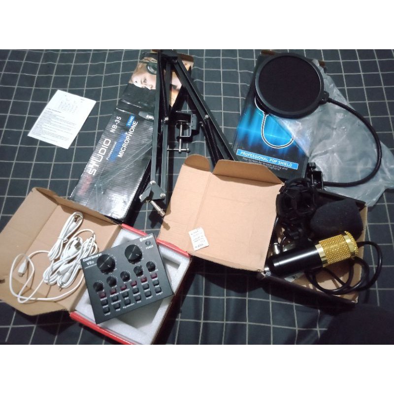 Jual (BEKAS) ALAT REKAMAN RUMAH SET LENGKAP | Shopee Indonesia