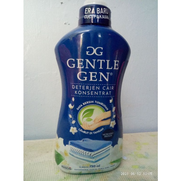 Jual GG GENTLE GEN DETERJEN CAIR KONSENTRAT 750ML | Shopee Indonesia