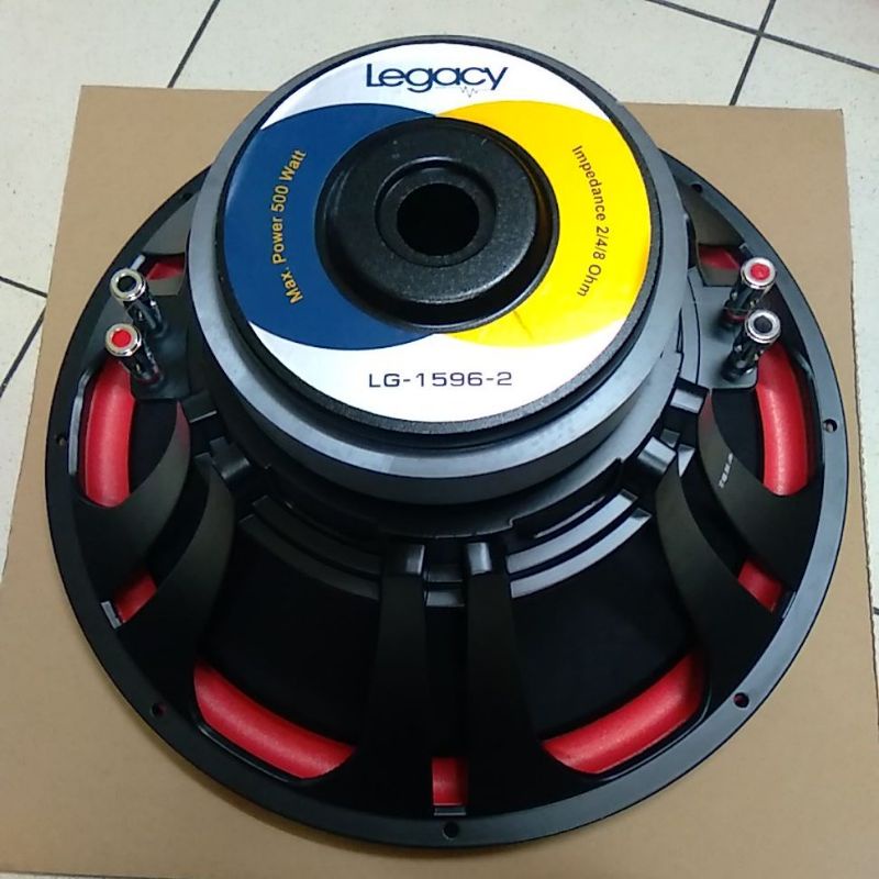 Jual SPEAKER SUBWOOFER LEGACY 15" LG-1596-2 DOUBLE COIL 500 Watt ...