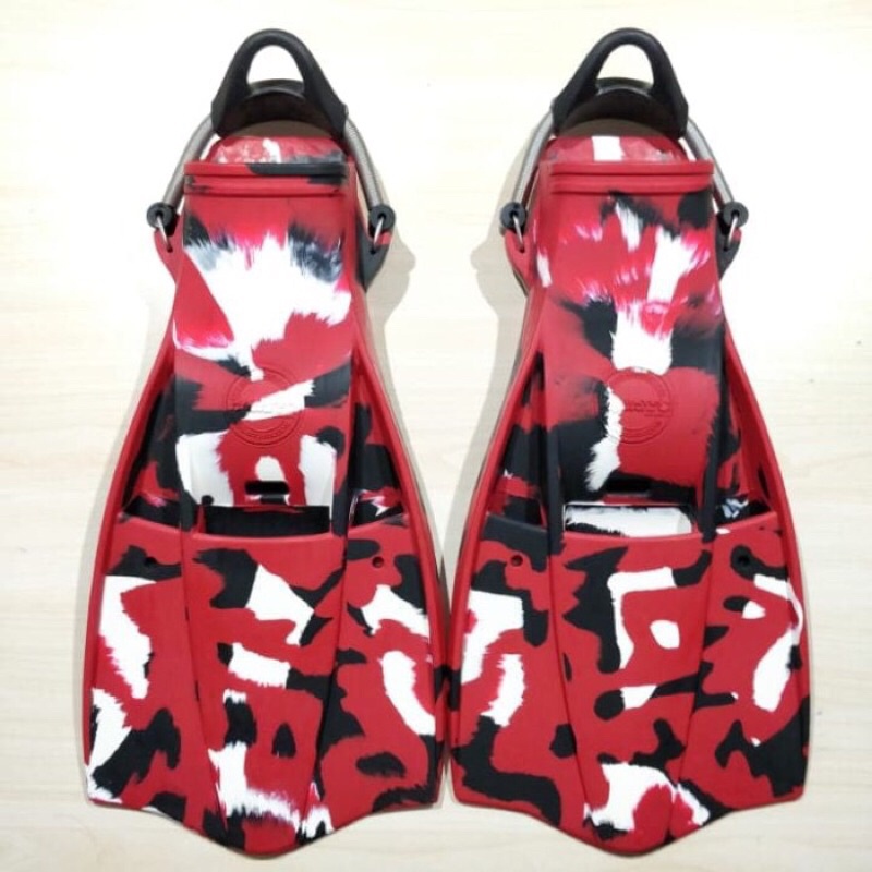 Jual Aquatec Fin - Scuba Jet fin Camouflage Red | Shopee Indonesia