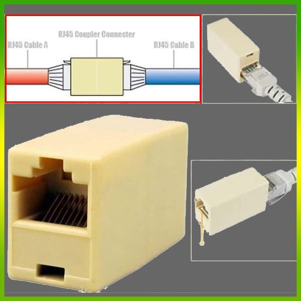 Jual BARREL II BAREL II SAMBUNGAN JARINGAN LAN RJ45 / RJ 45 | Shopee ...