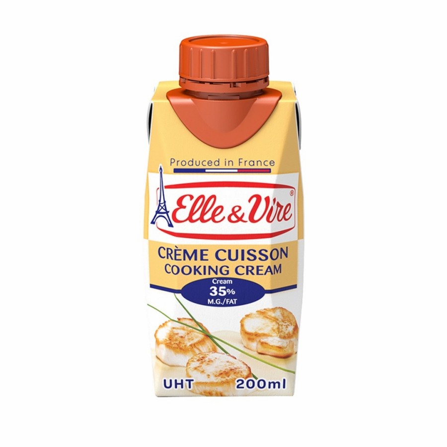 Jual Cooking Cream Exellence Elle & Vire 200 ml | Shopee Indonesia