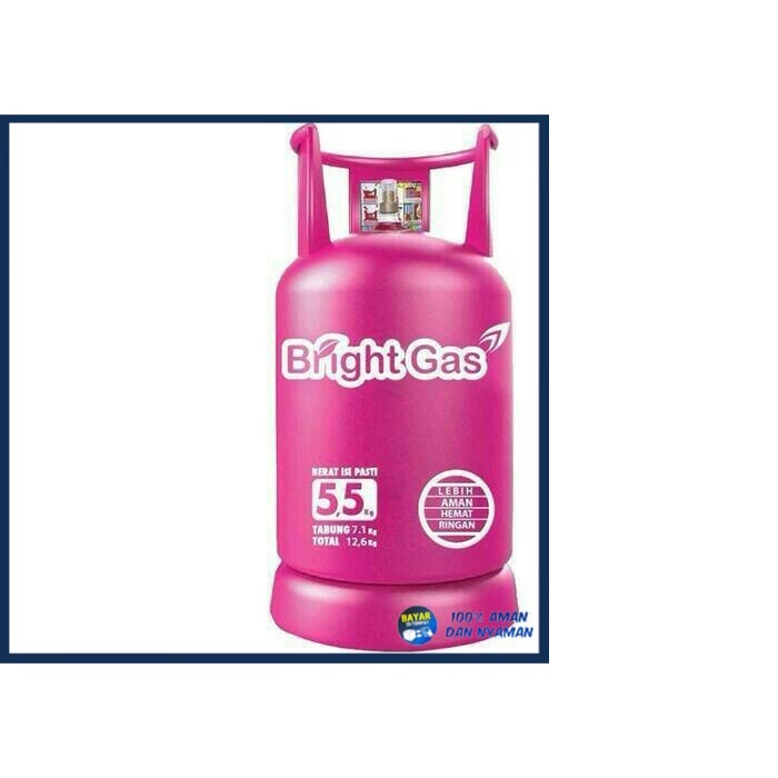 Jual tabung gas BRIGHT GAS 5,5 kg + isi full (PROMO) | Shopee Indonesia