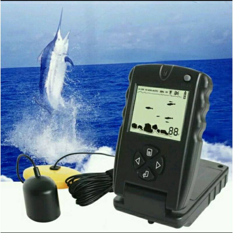 Jual Fish Finder Deteksi Ikan Besar Dan Kecil FF717 Sonar | Shopee ...
