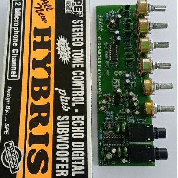 Jual Tone Control stereo Plus Echo Digital Dan Subwoofer hybris by spe ...