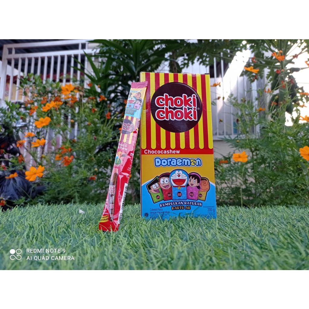 Jual Snack CHOKI CHOKI 10Gr / 20 Stick Chokichoki DORAEMON Chococashew ...