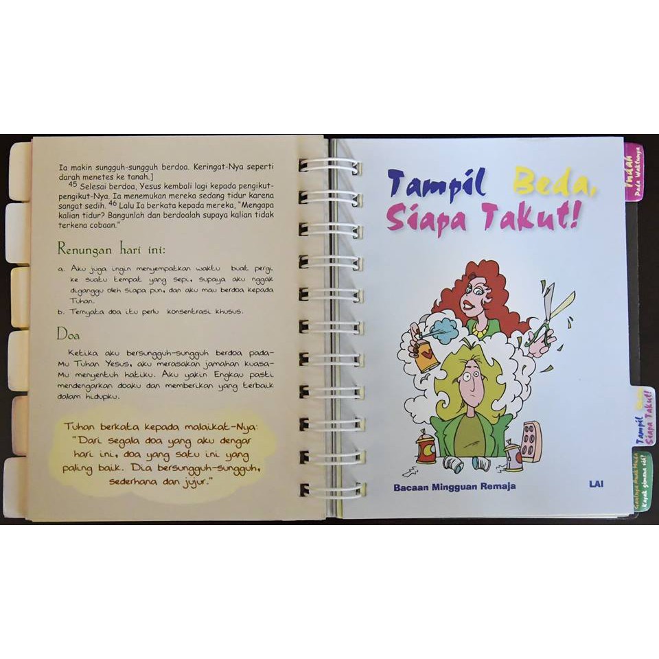 Jual BUKU RENUNGAN REMAJA LAI BUKU CURHAT REMAJA KRISTES BACAAN ...