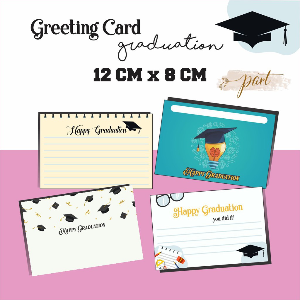 Jual Kartu Ucapan Wisuda / Graduation Indonesia|Shopee Indonesia