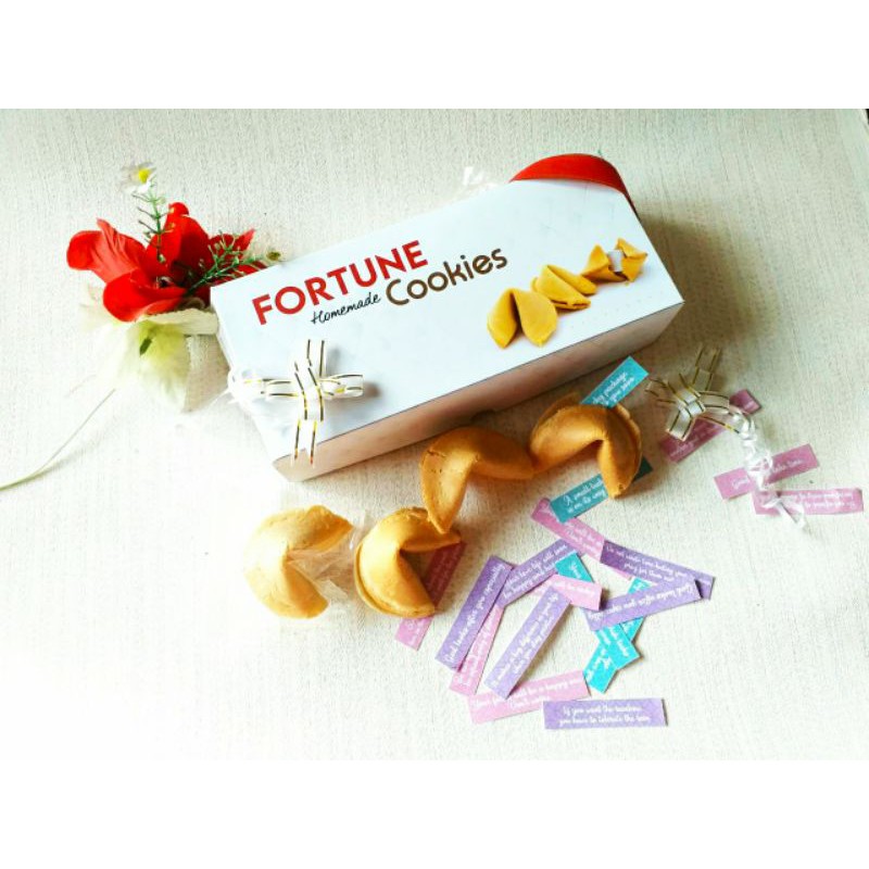 Fortune Cookies Box (isi 12 piece) | Shopee Indonesia Fortune Cookies Box (isi 12 piece) | Shopee Indonesia