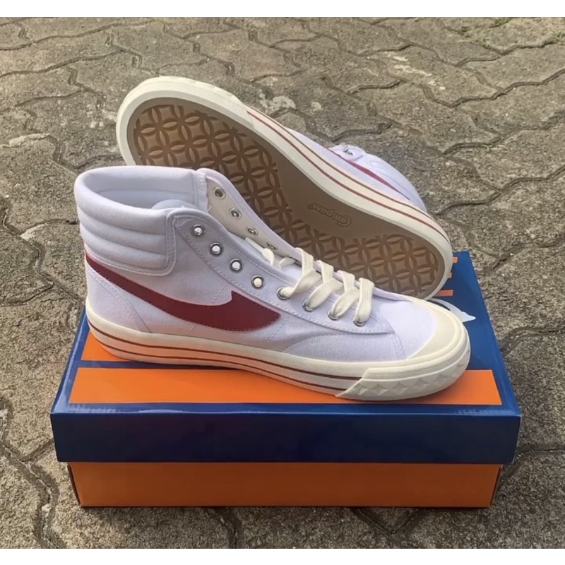 Jual SEPATU COMPASS RETROGRADE Hi PUTIH | Shopee Indonesia