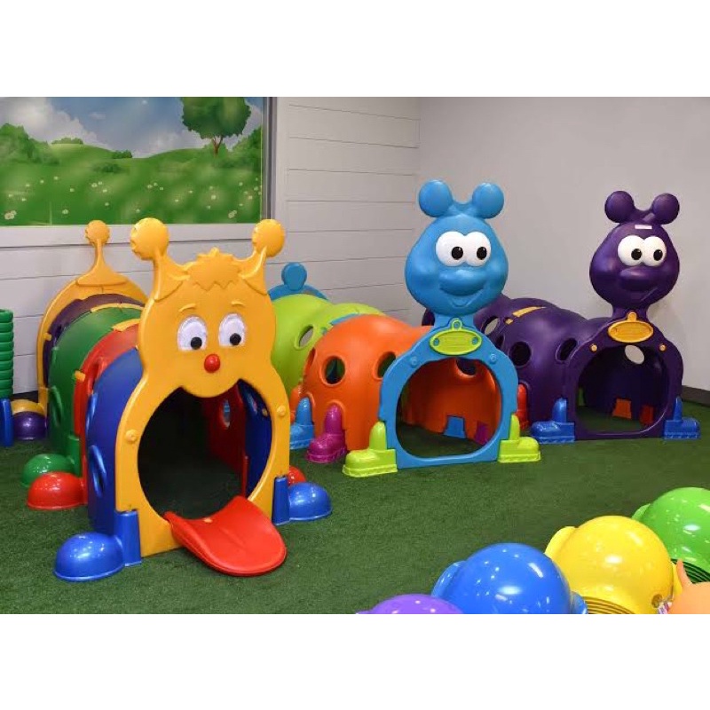 Jual Terowongan playground JUMBO caterpillar tunnel taman bermain anak ...