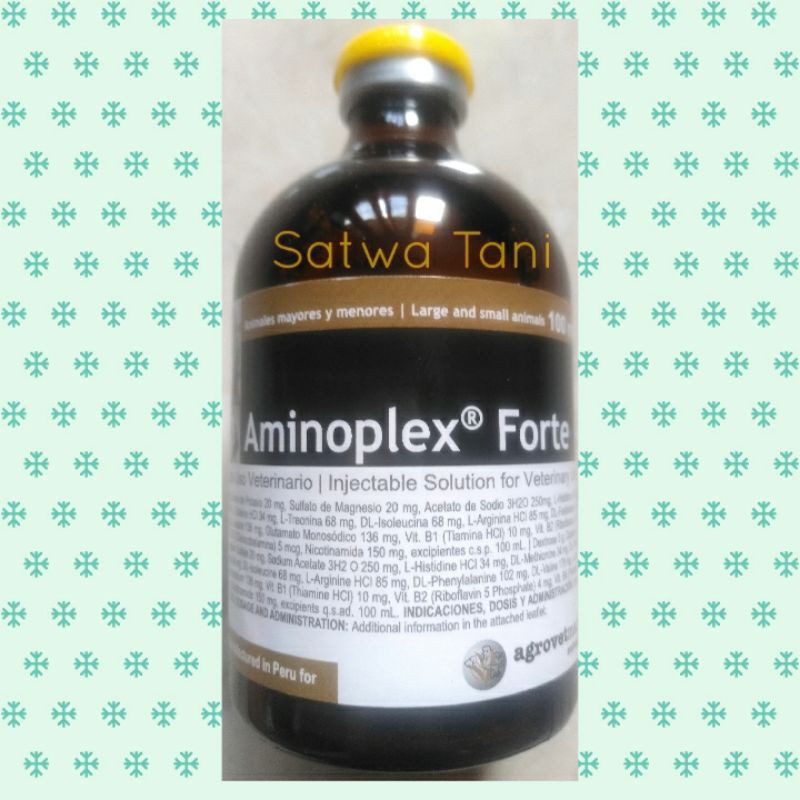 Jual Aminoplex Forte (injeksi asam amino) Indonesia|Shopee Indonesia