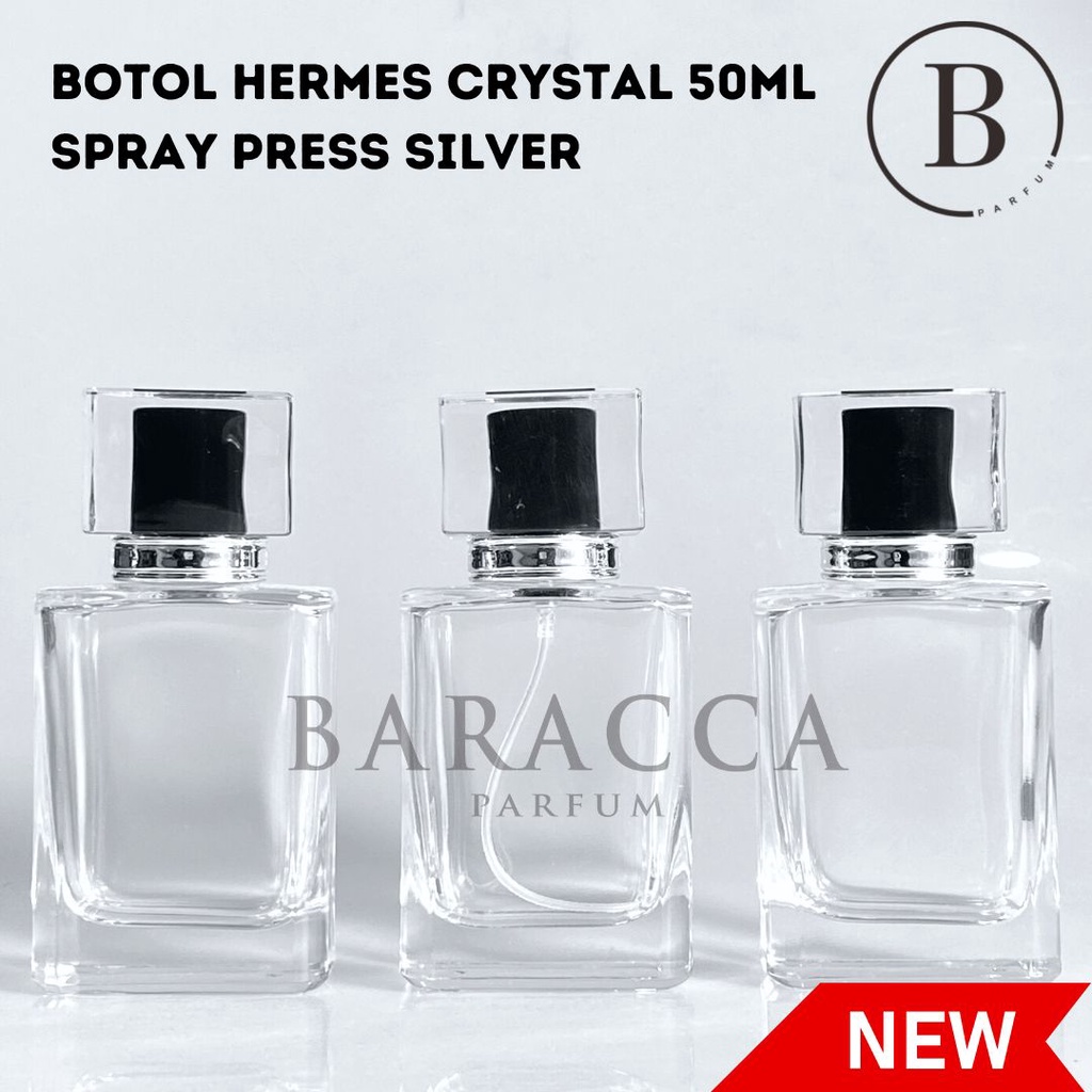 Jual Botol Parfum Hermes 50ML Press Crystal - Botol Parfum Kosong ... Jual Botol Parfum Hermes 50ML Press Crystal - Botol Parfum Kosong ...