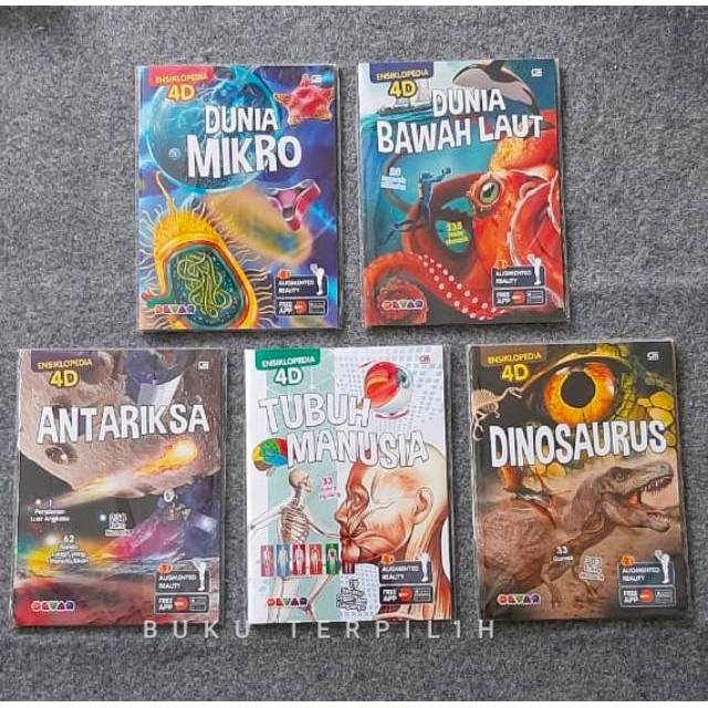 Jual Seri ENSIKLOPEDIA 4D Lengkap 5 Buku (Devar Entertainment) | Shopee ...