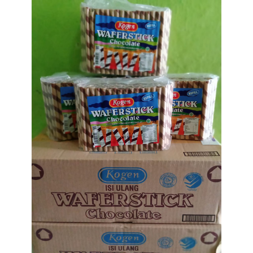 Jual wafer stick/astor kogen makanan ringan astor kogen 600gr REFILL ...