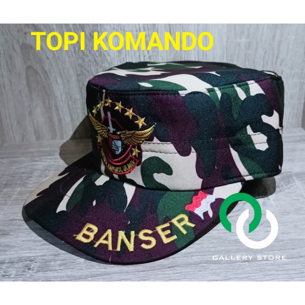 Jual BANSER TOPI KOMANDO LORENG TOPI TENTARA NAHDLATUL ULAMA [ TPU ...