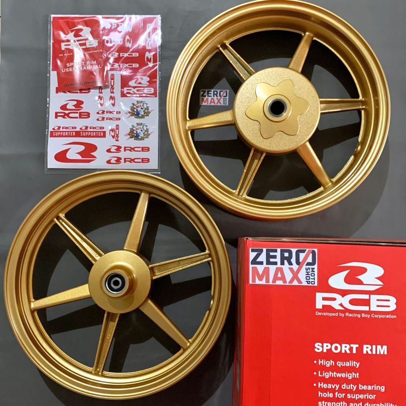 Jual Velg RCB Racing Boy Original SP 811 SP811 Gold Yamaha Aerox 155 ...