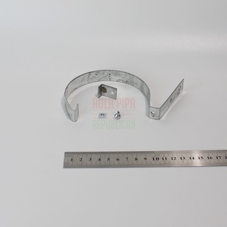 Jual GANTUNGAN TALANG AIR BESI 6" OVAL | 1/2 SETENGAH LINGKARAN ...