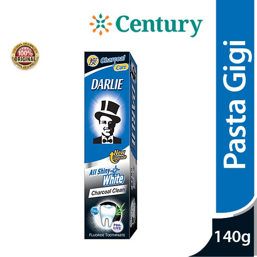 Jual Darlie All Shiny Charcoal white 140g / Pasta Gigi / Toothpaste ...