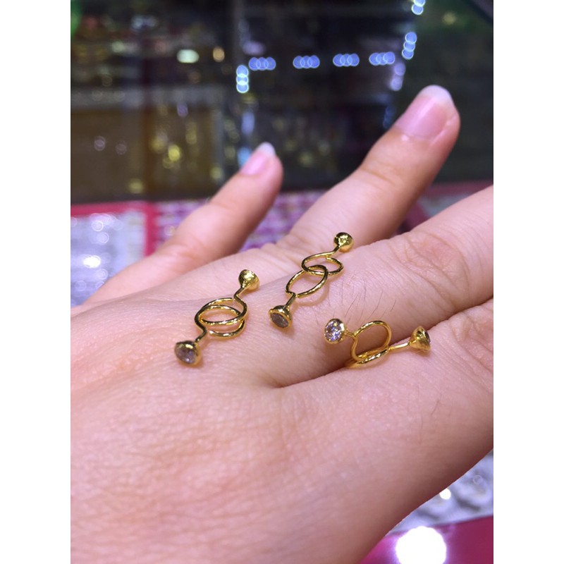 Jual anting toge bermata mas kuning 70% Indonesia|Shopee Indonesia