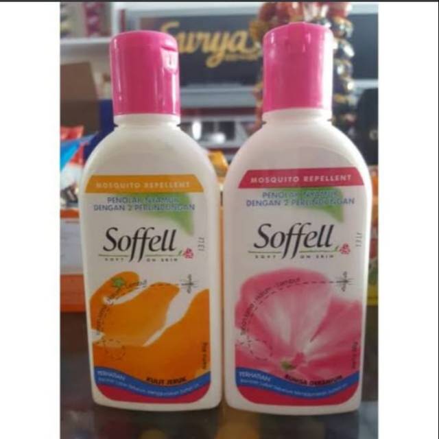 [80 GR] SOFFEL BOTOL KULIT JERUK / GERANIUM | Shopee Indonesia