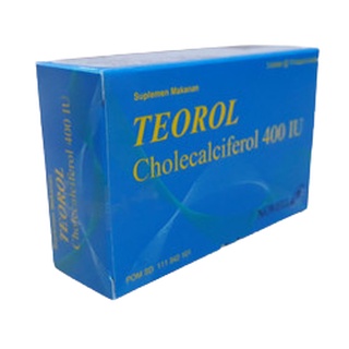 Jual TEOROL 400IU PER BOX - UNTUK KESEHATAN TULANG | Shopee Indonesia