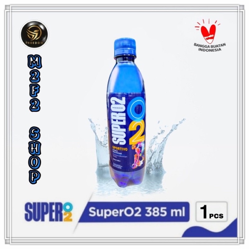 Jual Air De Mineral Oksigen Super O2 Sportivo - 385 ml (Kemasan Satuan) | Shopee Indonesia