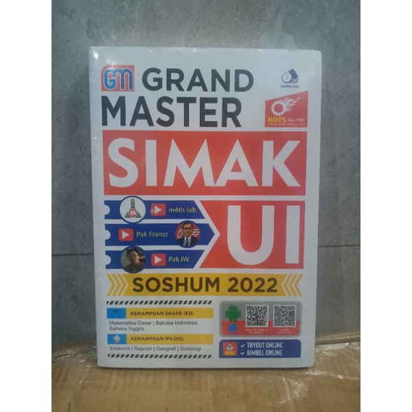 Jual Grand Master SIMAK UI SOSHUM 2022 | Shopee Indonesia