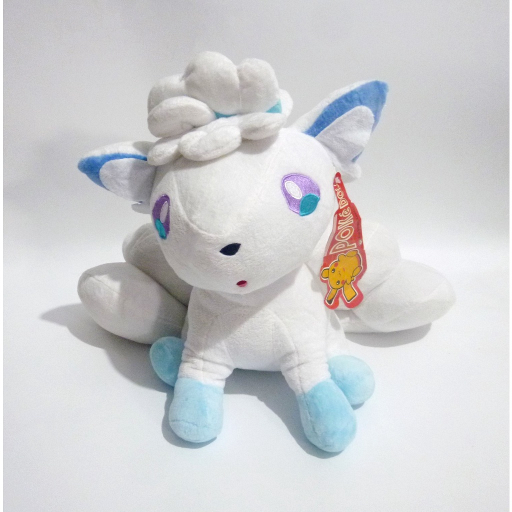 Jual Boneka Alolan Vulpix Pokemon Original Nitendo Plush Big Size ...