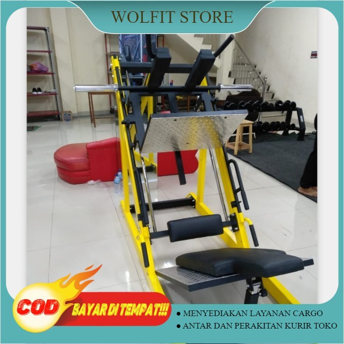 Jual Alat Olahraga Fitness Gym - Leg Press Plus Squat | Shopee Indonesia