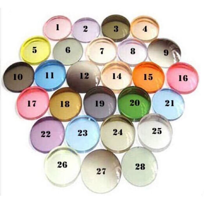 Jual Lensa Minus Warna Elegant / Lens Kacamata Minus Warna Hi Quality ...