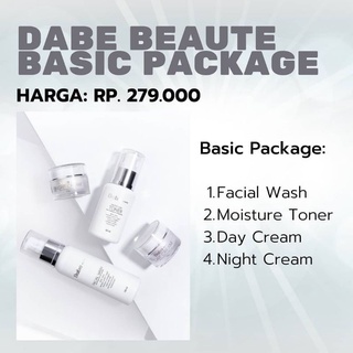 Jual Dabe Beaute by Bella Sopie Basic Package ( ecer ) | Shopee Indonesia