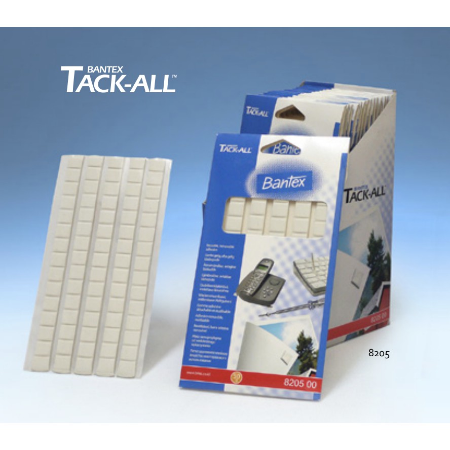Jual TACK ALL BANTEX STICKY STUFF ADHESIVE GUM PRE CUT LEM SERBAGUNA ...